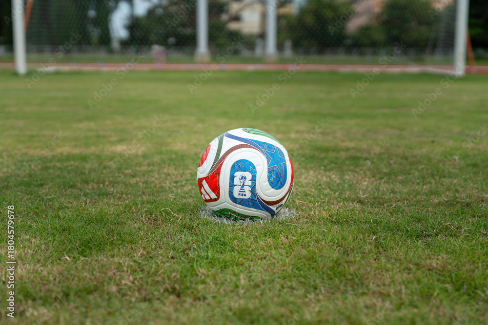 Foto stock di Bangkok, Thailand - 18 November 2025: Adidas "Trionda ...