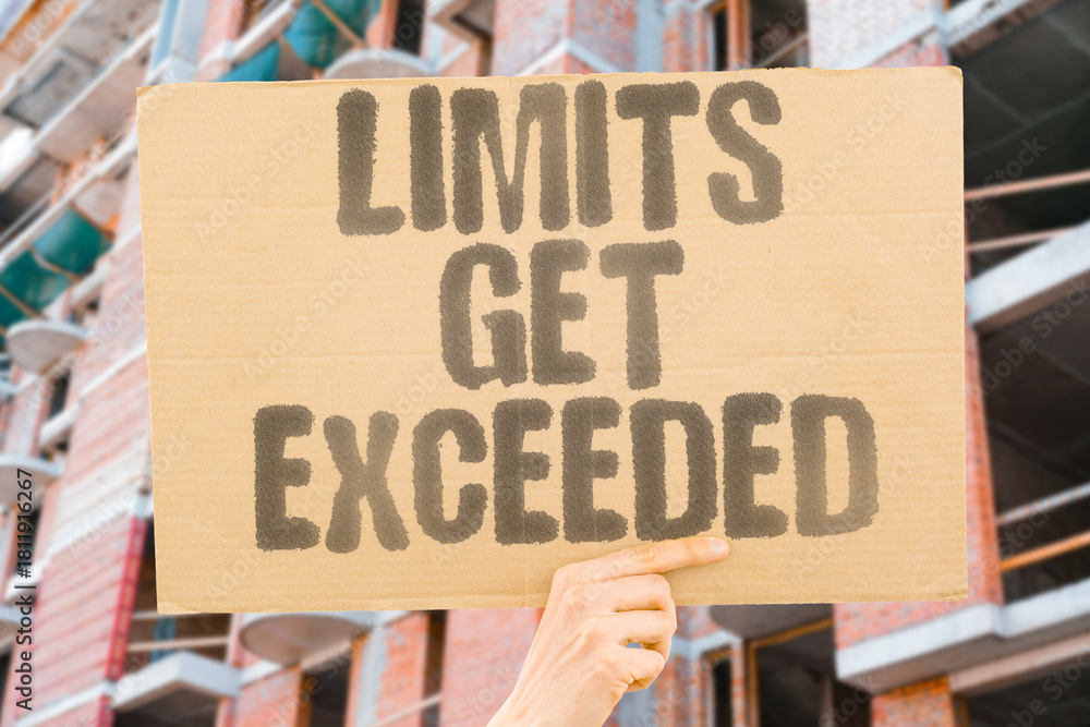 "Limits Get Exceeded" Caps violated through donations. LIMITS. CAPS ...