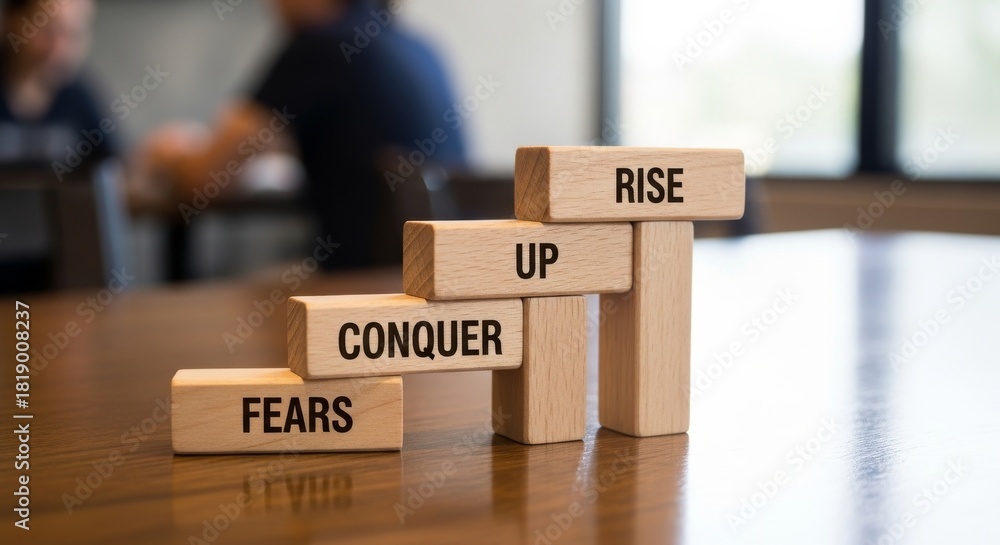 Step-by-step to Success: A visual representation of overcoming fears ...
