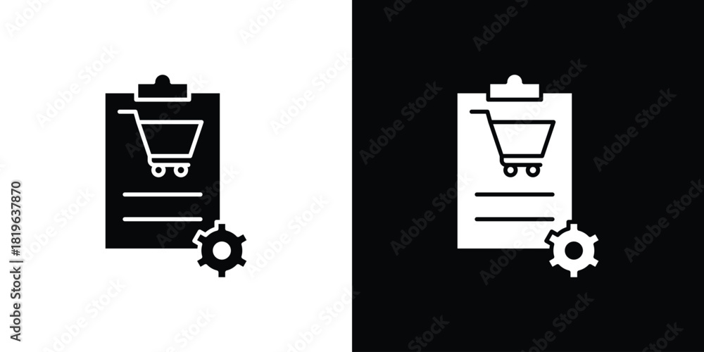 Procurement icon design concept. vector flat icons Stock Vector | Adobe ...