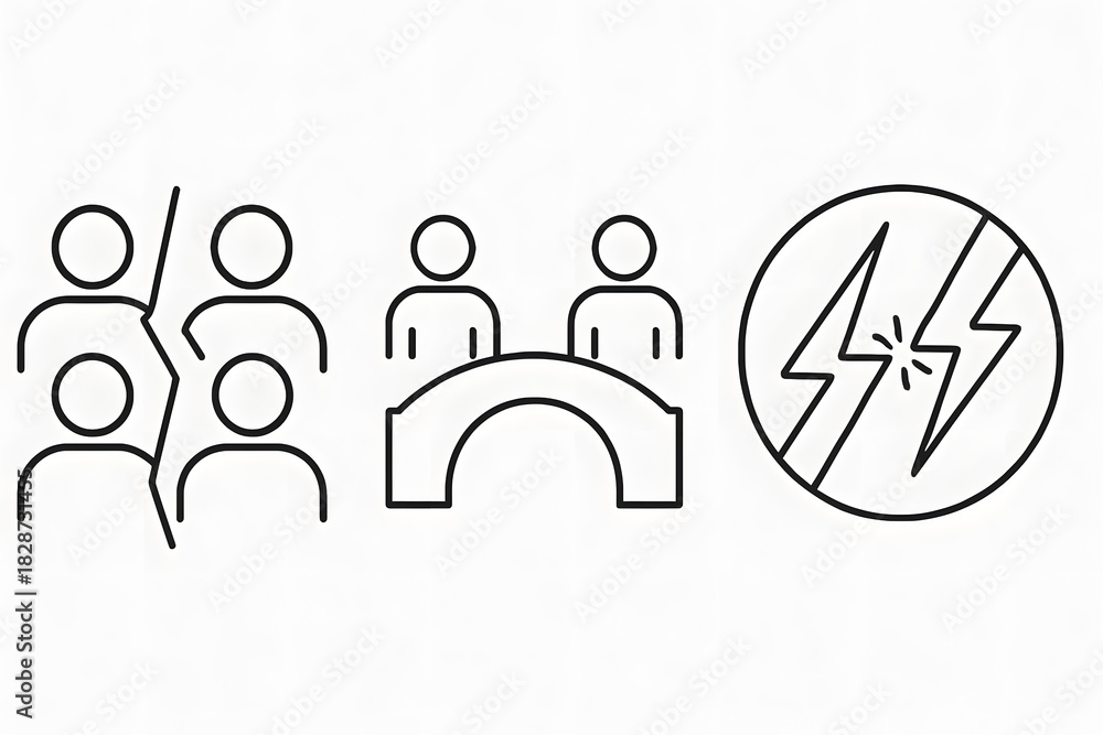 Bridging the Gap: Symbolic representation of conflict resolution ...