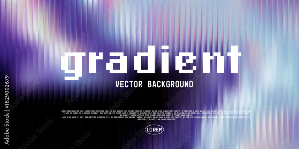 Dark vertical glass grooves, blurred violet navy gradient field with ...