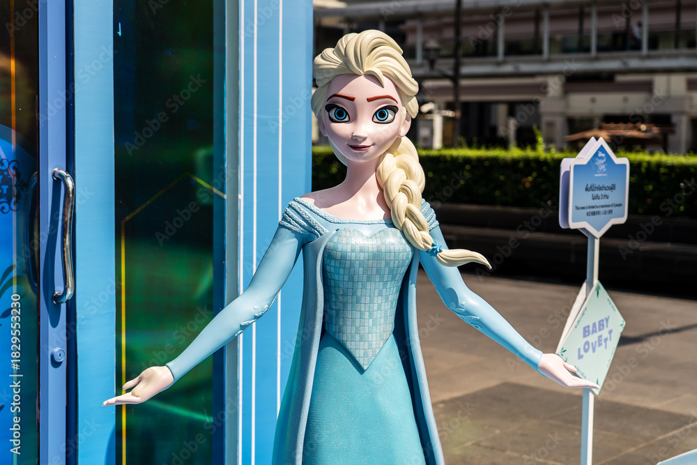 BANGKOK, THAILAND, 27 November 2025 - A model of Price Elsa from the ...