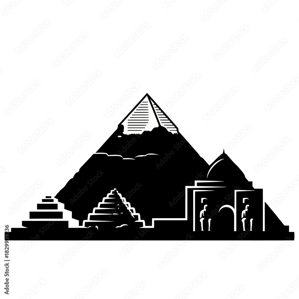 Explore the timeless beauty of Egypt's pyramids and ancient structures ...