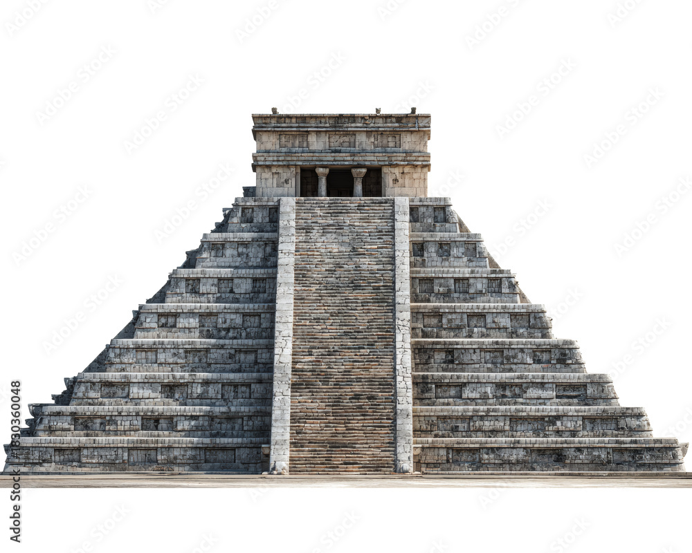 Majestic Chichen Itza pyramid in Mexico, a symbol of ancient Mayan ...