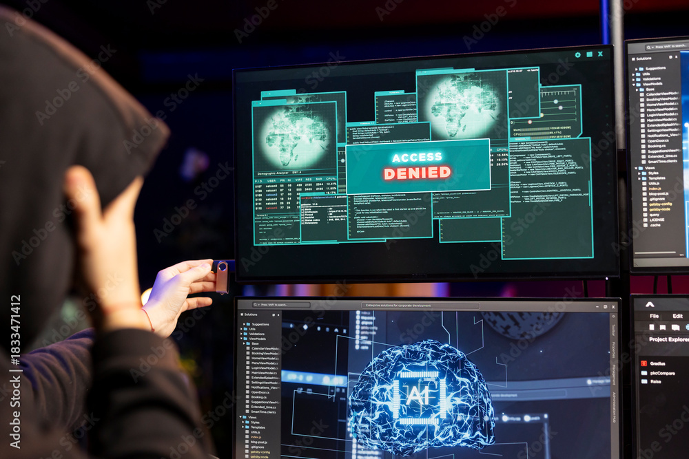Hacker trying to steal confidential files getting access denied message ...