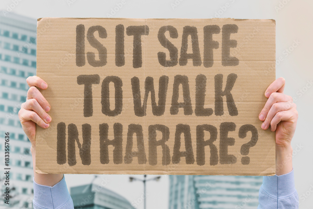 "Is it safe to walk in Harare?" Economic challenges affect safety ...
