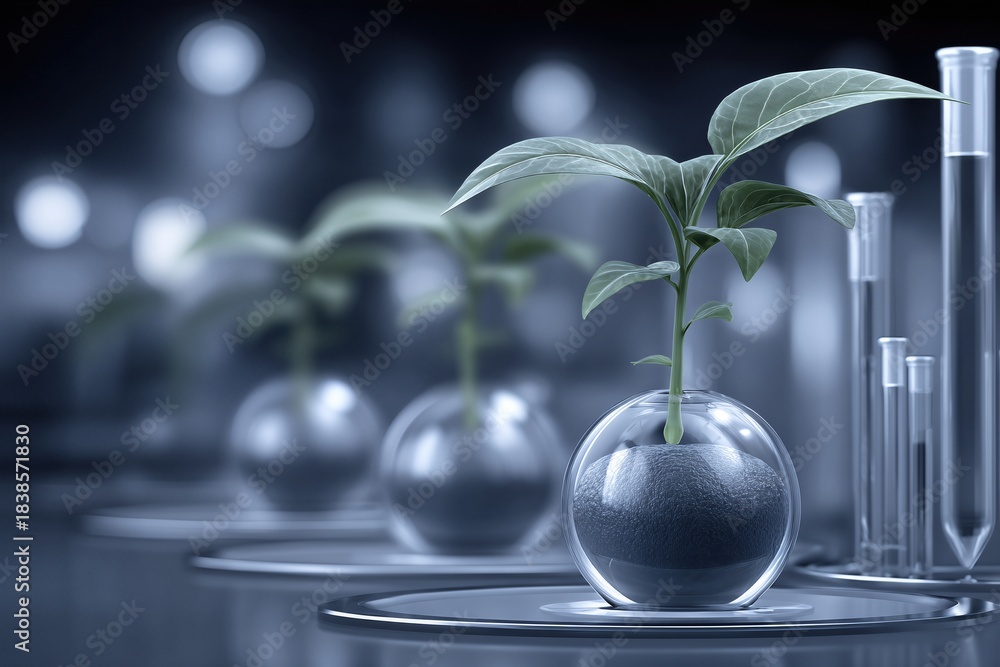 Genetically Engineered Plant Species in Laboratory Setting With Growth ...
