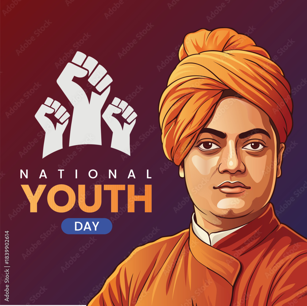 Happy Swami Vivekananda Jayanti. A celebration of Youth Day of India ...