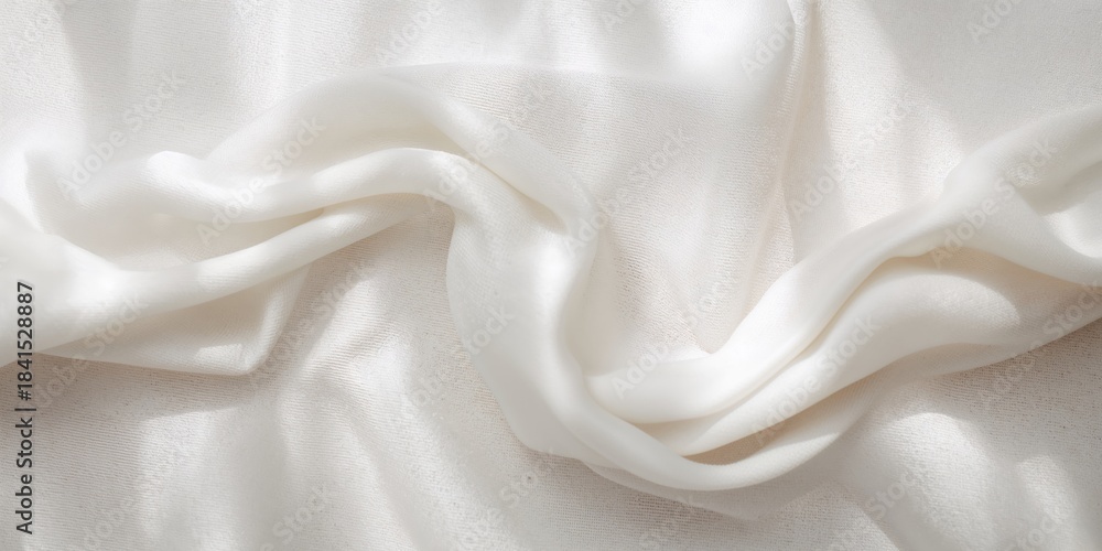Fabric texture serving as a visual backdrop for UI elements ...
