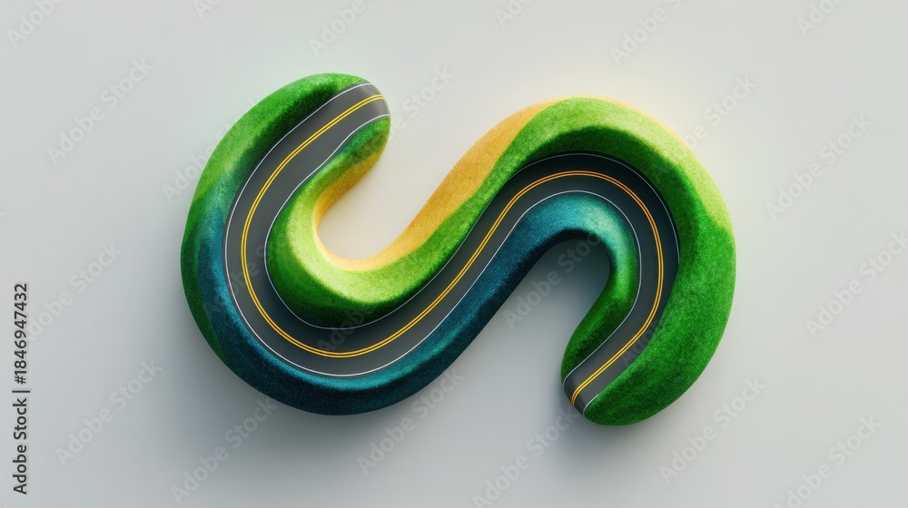 Refresh roadmap icon concept featuring phase-based structure for ...