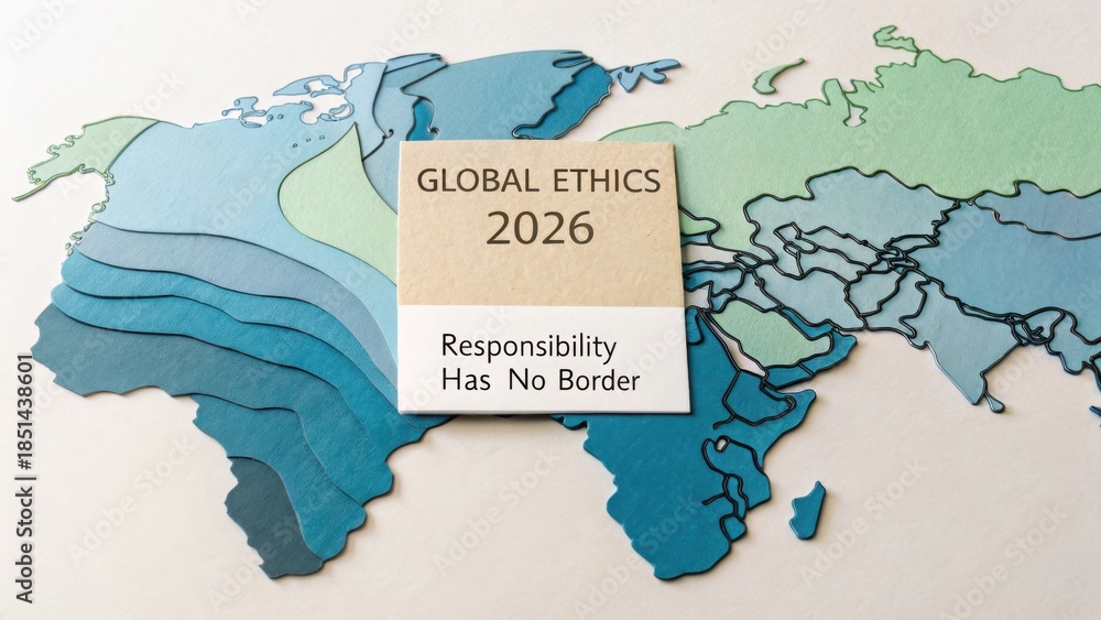 Global Ethics 2026 Concept Map with Layers Showing Responsibility Is ...