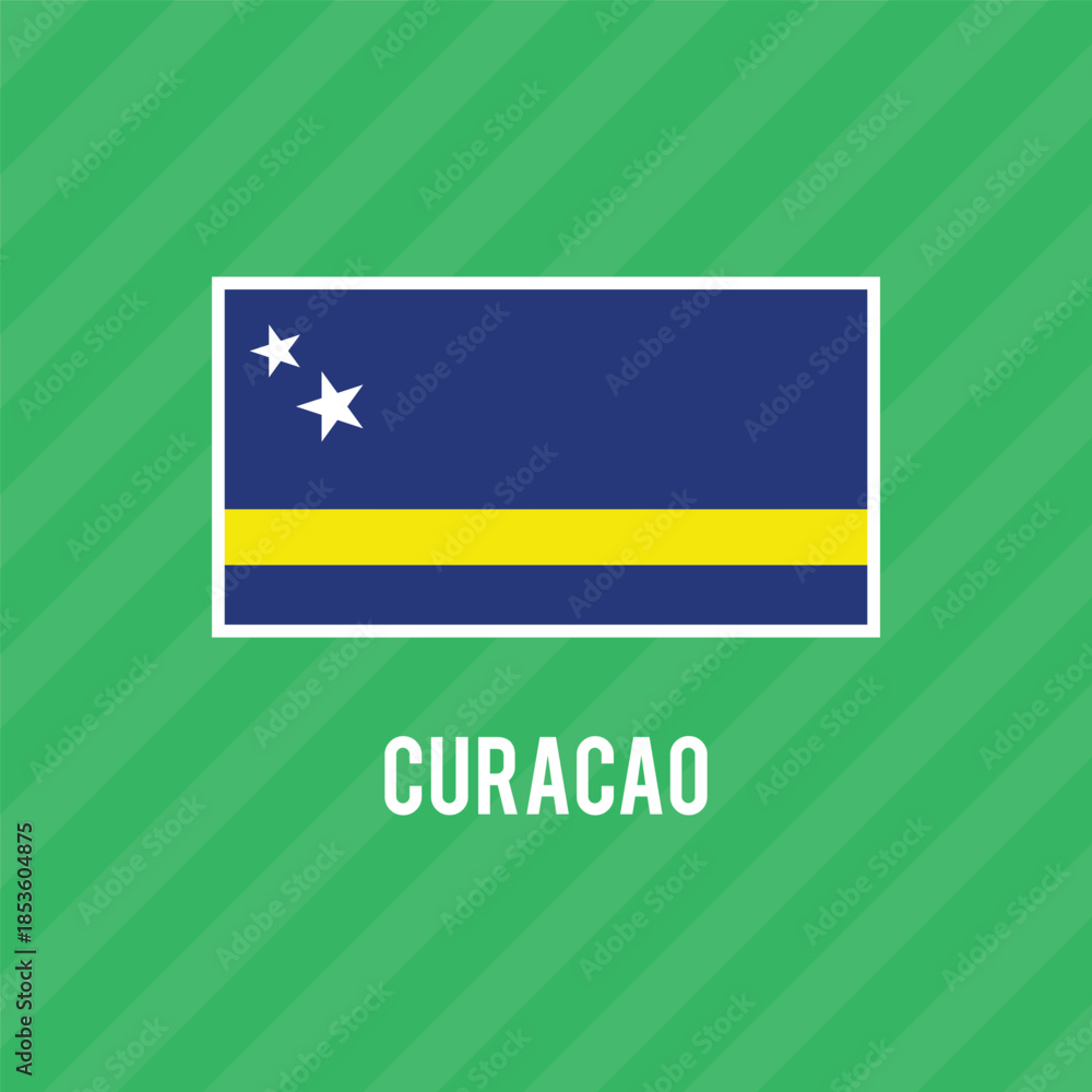 curacao vector flag. Accurate dimensions and official colors. This file ...