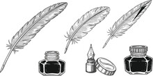 Vintage Quill Pens Free Stock Photo - Public Domain Pictures