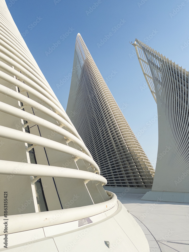 Zayed National Museum in the Saadiyat Cultural District, Abu Dhabi ...