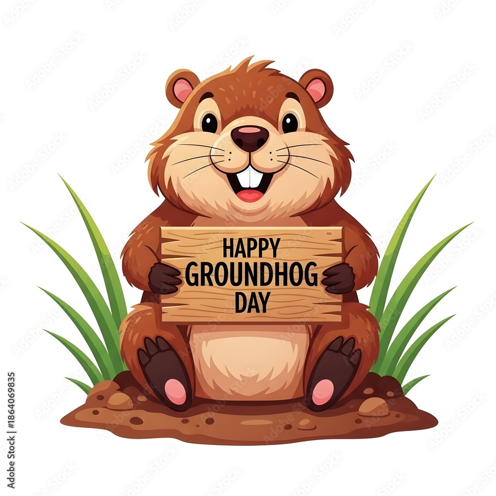 Groundhog day forecast punxsutawney phil predicts spring's arrival の ...