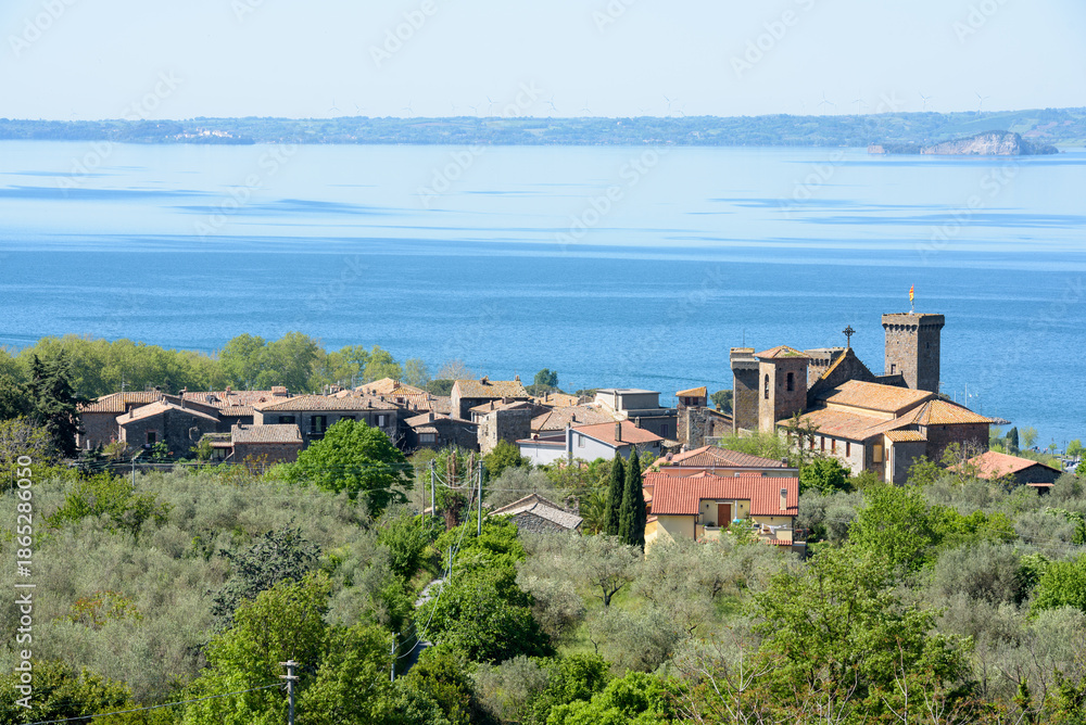 Bolsena is a charming town in Lazio overlooking its namesake lake ...