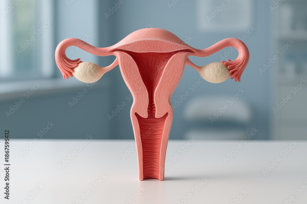 Female reproductive system model: A detailed and accurate model of the ...