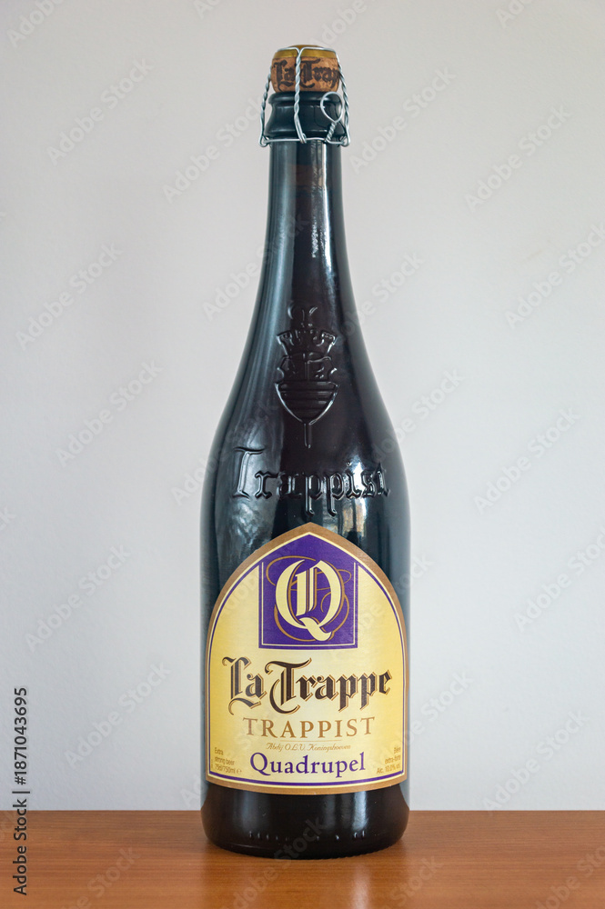 Stock-Foto „Pruszcz Gdanski, Poland - December 21, 2025: La Trappe ...