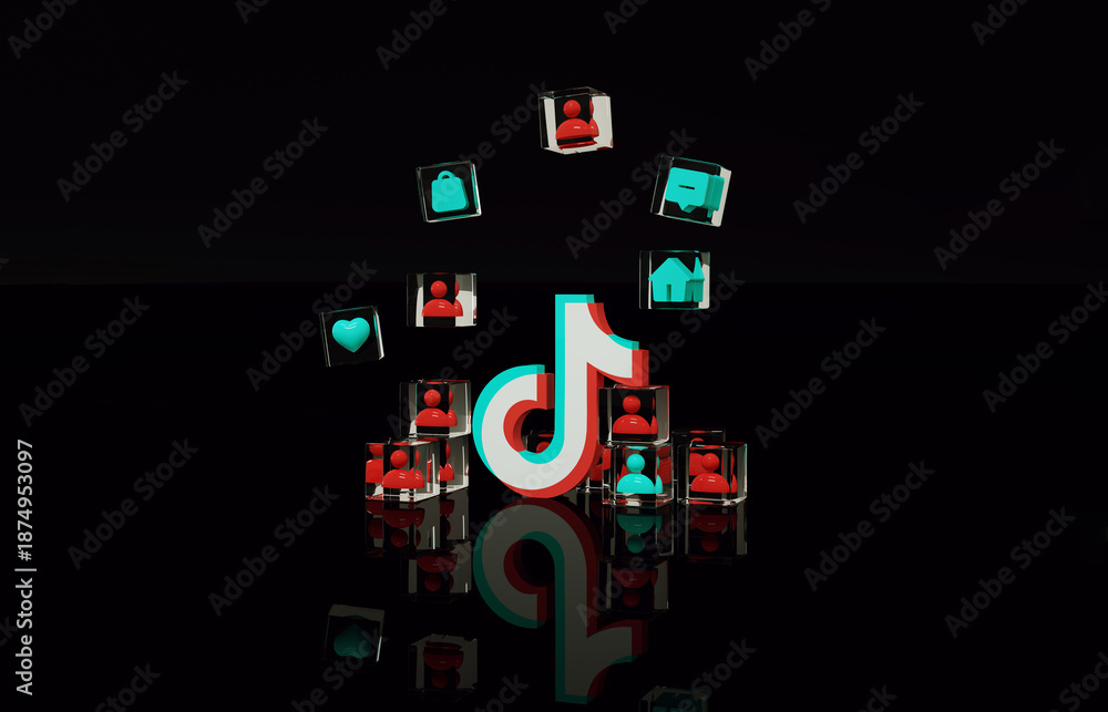 Ho Chi Minh City, Viet Nam - Jan 12, 2026: Tik tok user growth, risks ...