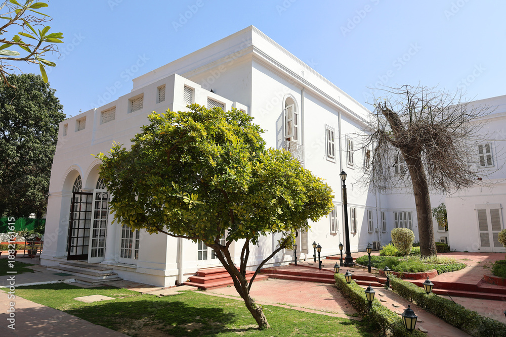 DELHI INDIA 02 11 2023: Gandhi Smriti or Birla Bhavan House is a museum ...
