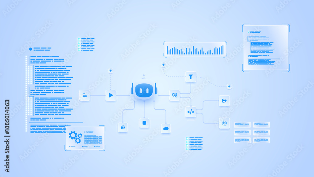 AI workflow automation artificial intelligence. ai agent network ...
