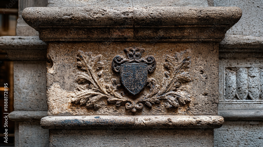 Justice stone chisel marks revealing craftsmanship, historical legal ...