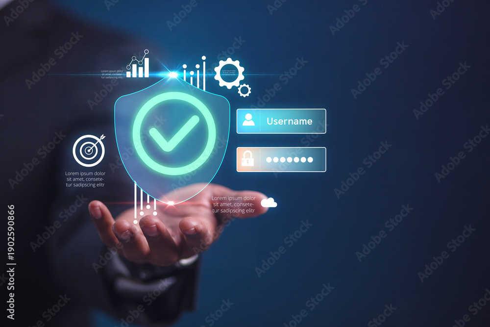access, attack, authentication, check, code, communication, concept ...