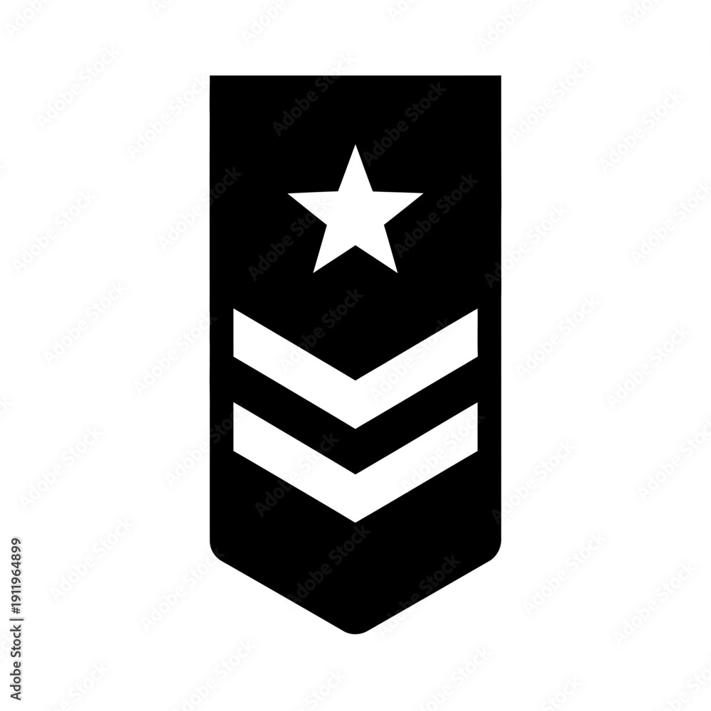 military, rank, insignia, badge, star, chevron, emblem, uniform, army ...