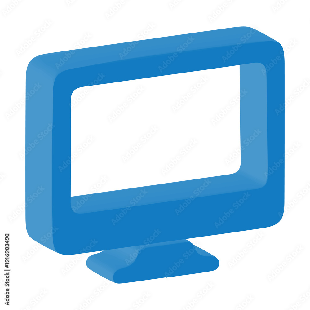 Blue 3D UI Icon Set | System, App, Security, Network & Business ...