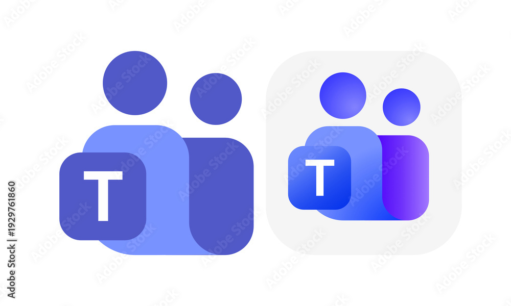 New Microsoft teams logo 2026. MS team icon transparent png. Scalable ...