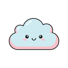 Smiling Cloud Characters Free Stock Photo - Public Domain Pictures