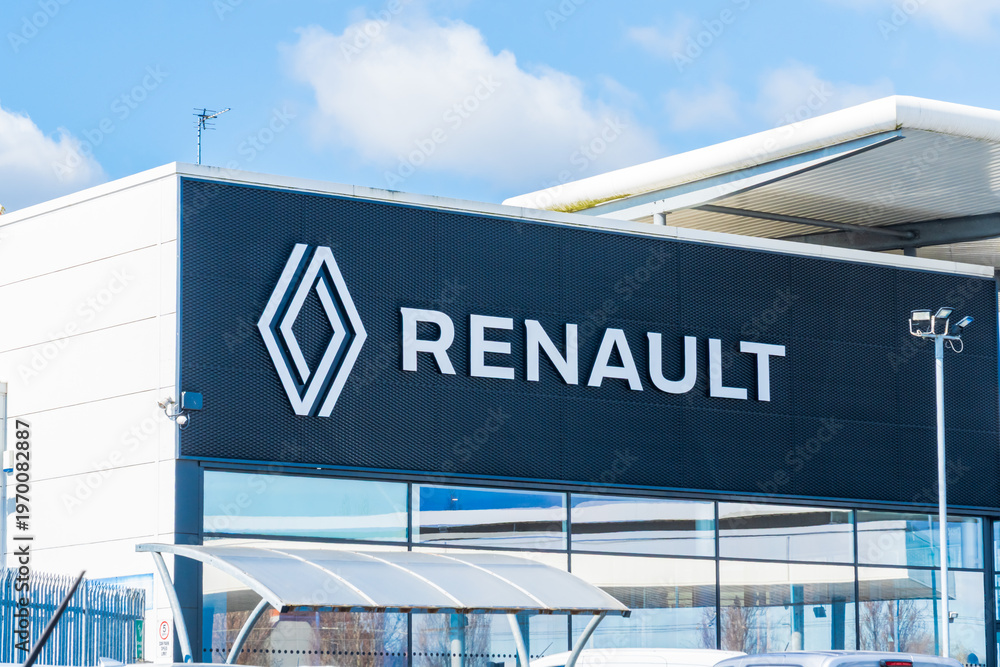 Wolverhampton, UK - April 2nd 2026: External building signage of motor ...