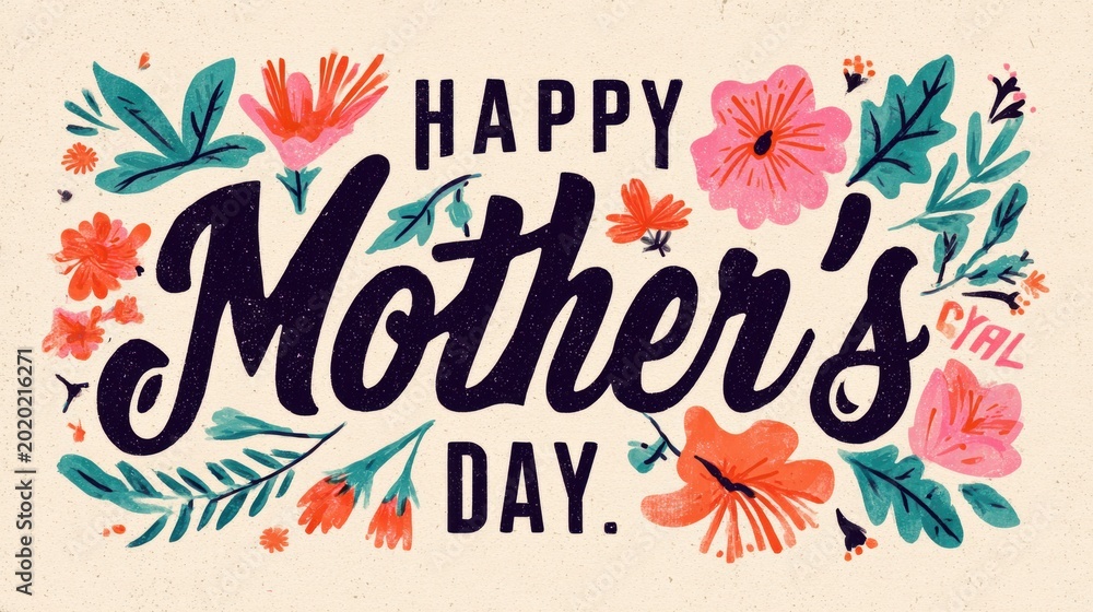 Stock-Illustration „Mothers Day, Valentines Day, love holiday theme. A ...