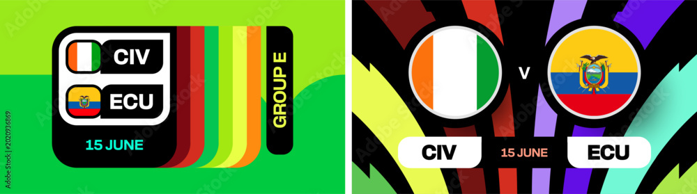 Ivory Coast vs Ecuador, Worlds Football 2026 Group E Match Schedule ...