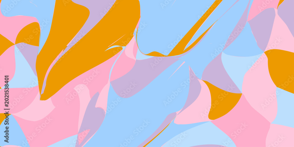 Abstract liquid marble texture background with swirling pastel pink ...