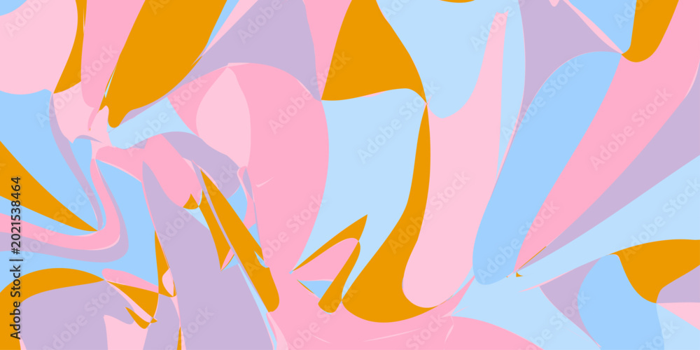 Abstract liquid marble texture background with swirling pastel pink ...