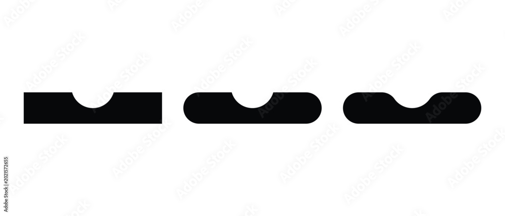 เวกเตอร์ Stock Euro Hook Icon set, flat style euro hook icon set, Euro ...
