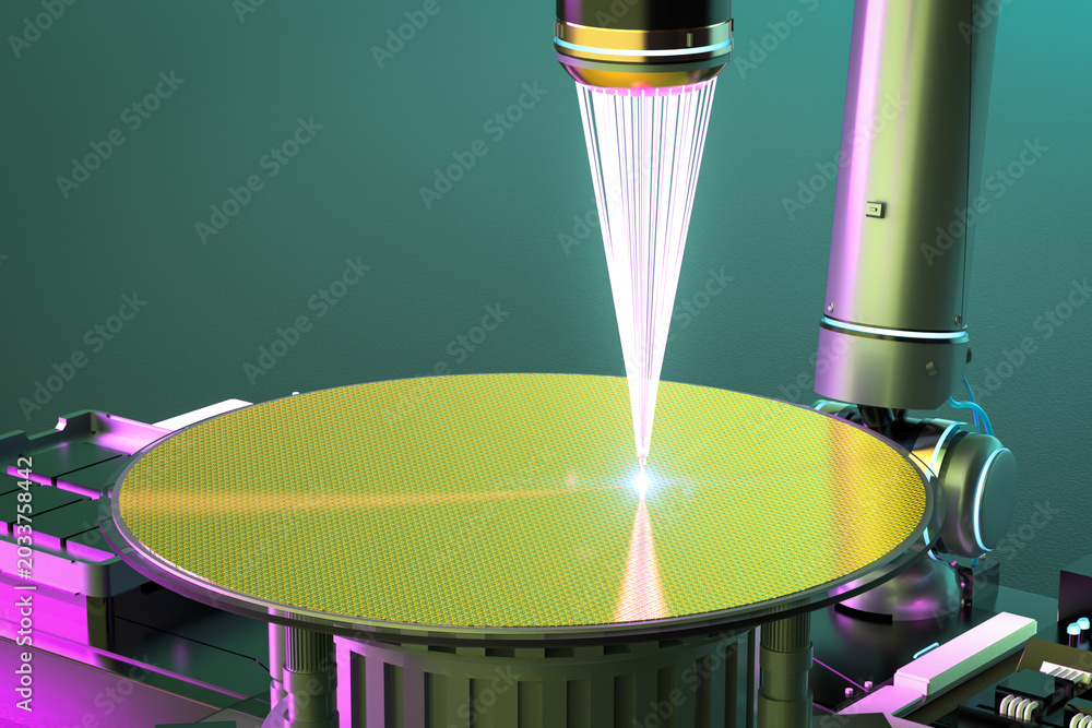 EUV lithography systems for semiconductor manufacturing Stock Photo ...