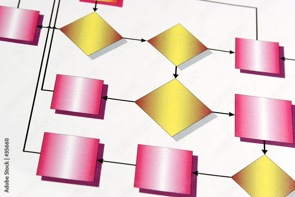flowchart background Stock Photo | Adobe Stock