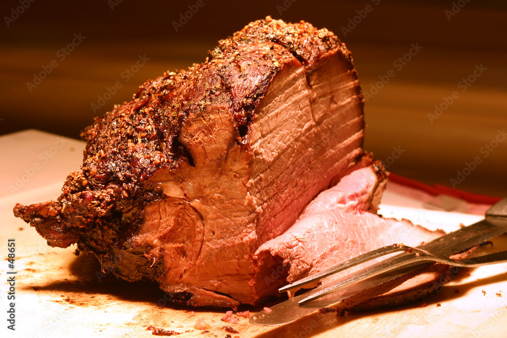 prime rib Stock Photo | Adobe Stock