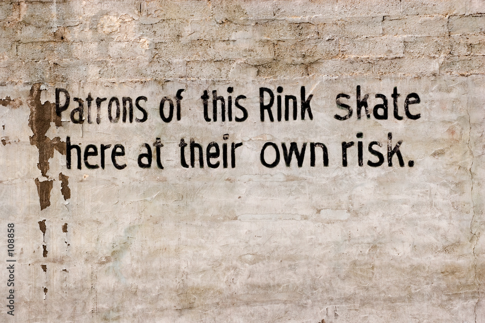 proceed at your own risk Stock Photo | Adobe Stock