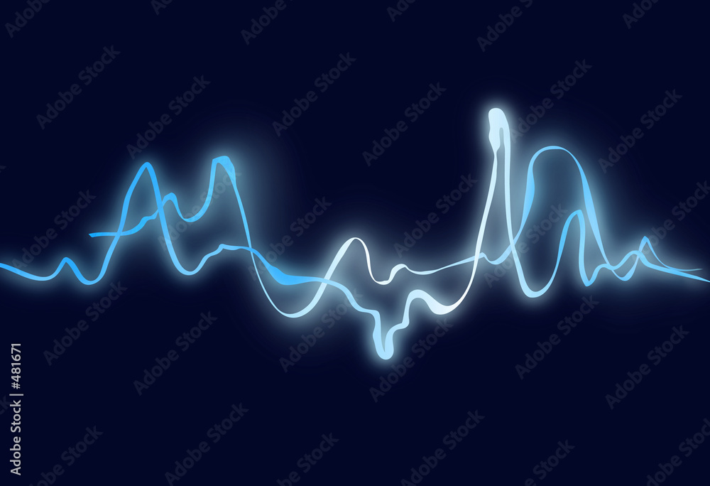 electric wave Stock Photo | Adobe Stock