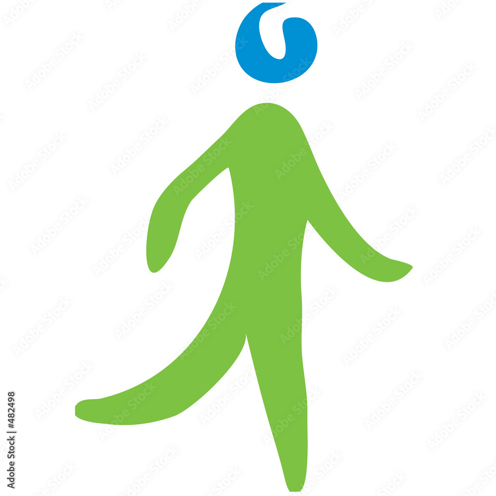 walking symbol Stock Illustration | Adobe Stock