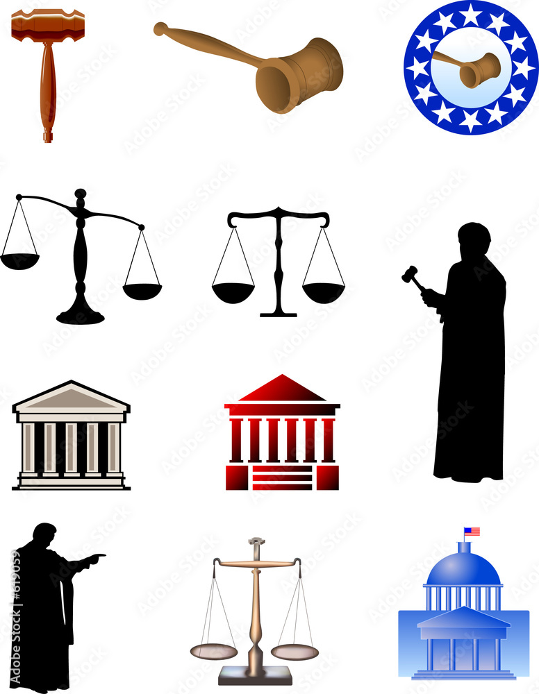 legal symbols Stock Illustration | Adobe Stock