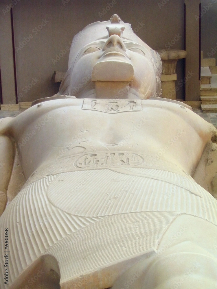 colossus of ramesses ii, memphis, egypt Stock Photo | Adobe Stock
