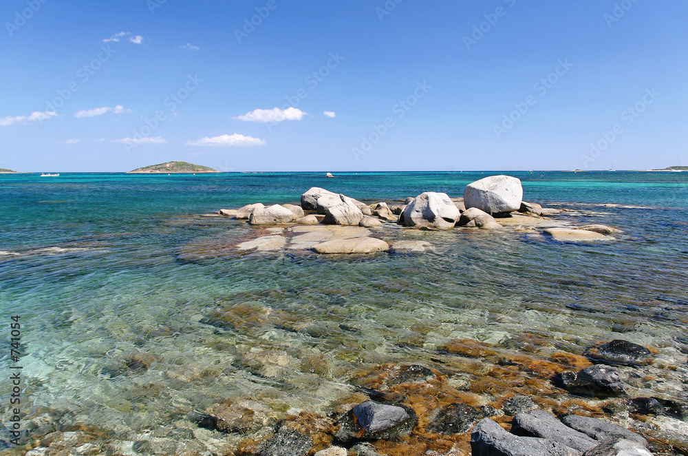 mer rocher corse Stock Photo | Adobe Stock