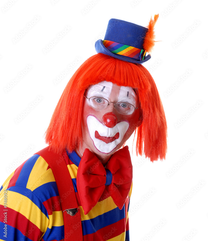 circus clown Stock Photo | Adobe Stock