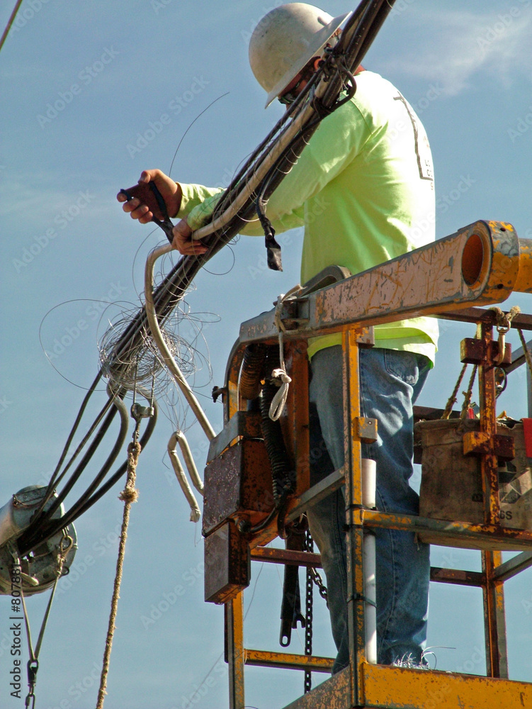 utility, lineman Stock Photo | Adobe Stock