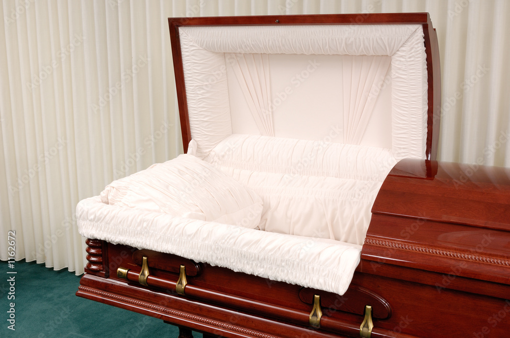 funeral casket Stock Photo | Adobe Stock